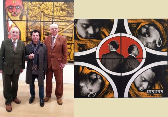 Η ζωντανή γλυπτική των Gilbert and George στα βάθρα των μεγαλουπόλεων ...